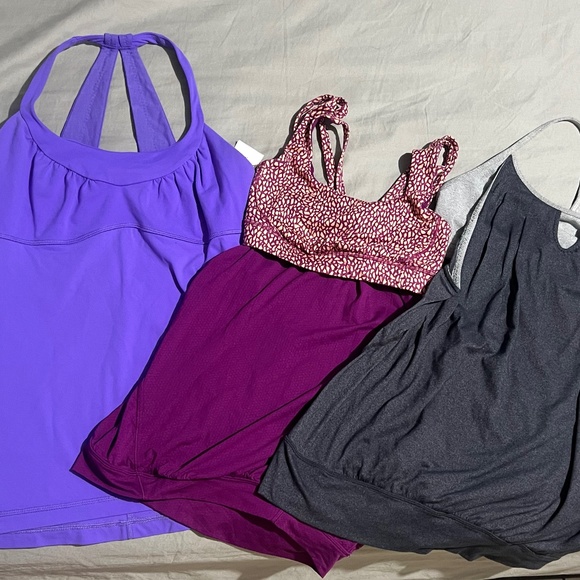 lululemon athletica | Tops | Lululemon 3 Piece Set | Poshmark
